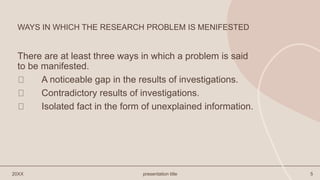 CONSIDERATIONS IN SELECTING THE PROBLEM PPT.pptx