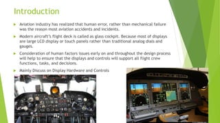 Considerations of human factors on commercial aircraft | PDF