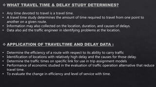 Consideration travel time in development plan | PPT