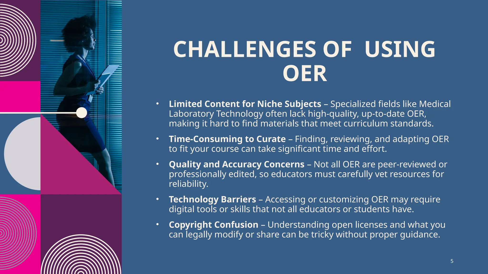 Considering OER: Benefits and Challenges | PPTX