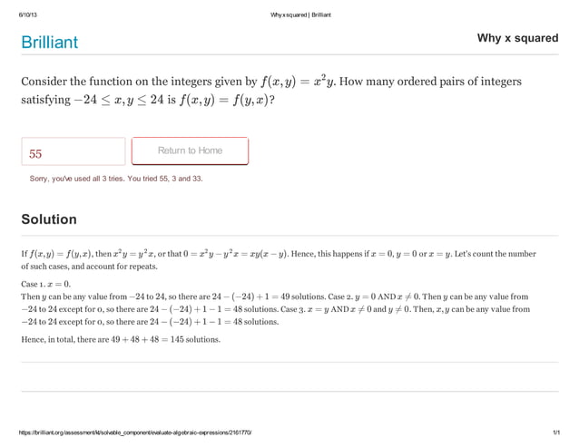 Consider the function | PPT