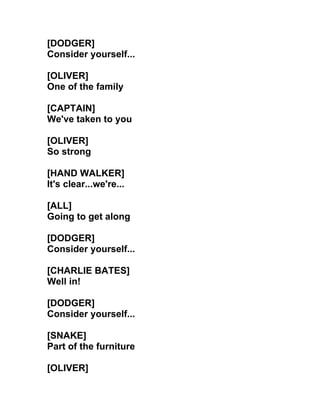 Consider yourself | PDF