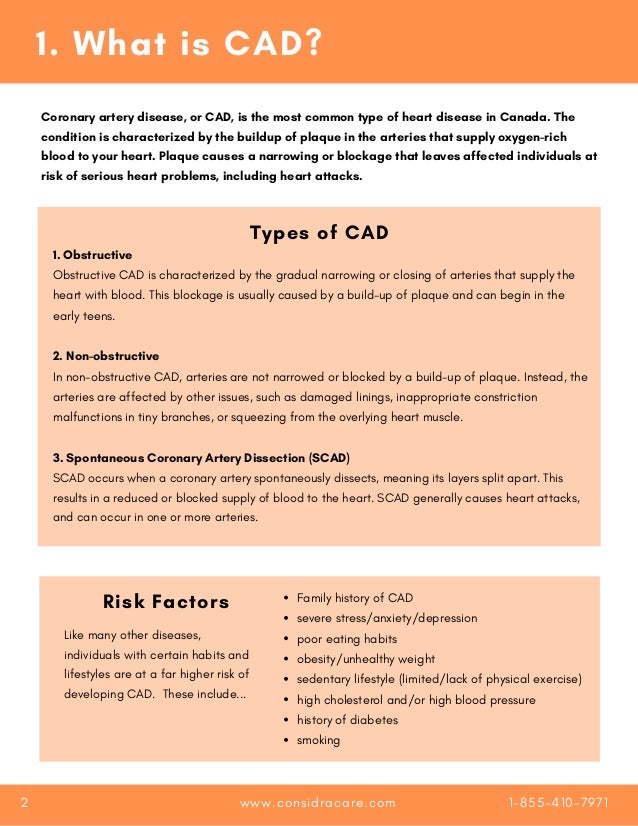 Caring for Coronary Artery Disease | PDF