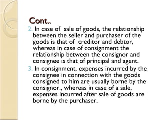 Consignment | PPT
