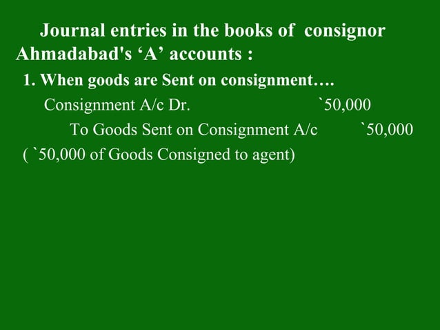 Consignment eng. - copy | PPT