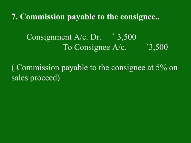 Consignment eng. - copy | PPT