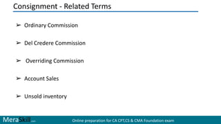 Consignment accounting | PPT