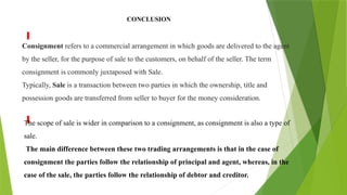 DIFFERENCE BETWEEN CONSIGNMENT AND SALES.pptx