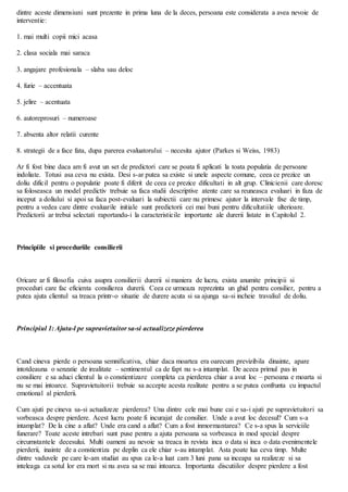 Consilierea durerii | PDF
