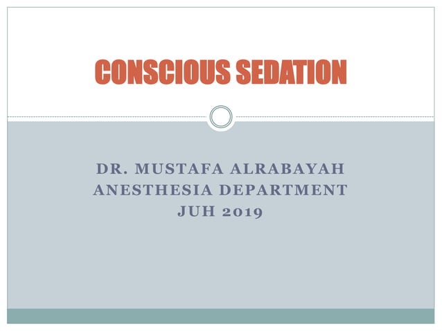 consious sedation.pptx
