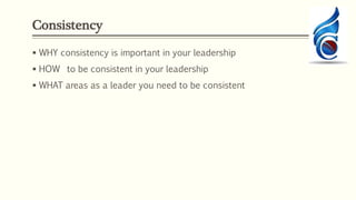 Consistency is the Key in Business | PPTX
