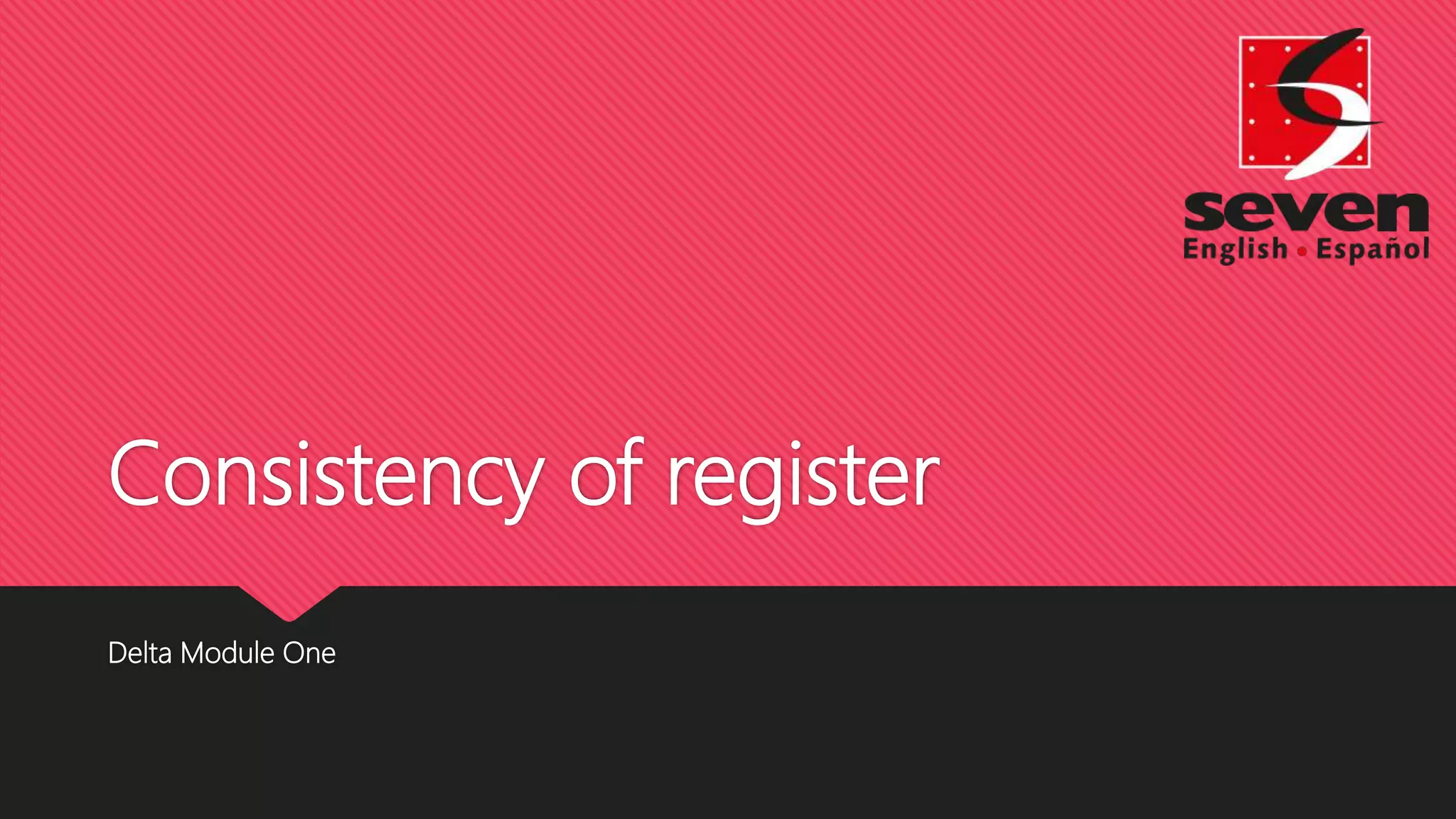 Consistency | PPT