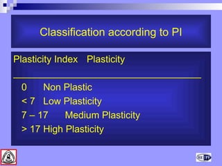 consistency of cohesive soils- clay and silt | PPT