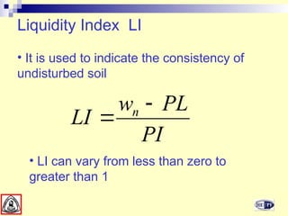 consistency of cohesive soils- clay and silt | PPT