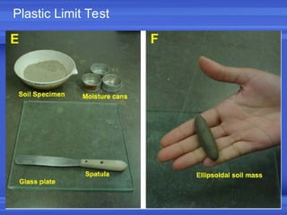 consistency of cohesive soils- clay and silt | PPT