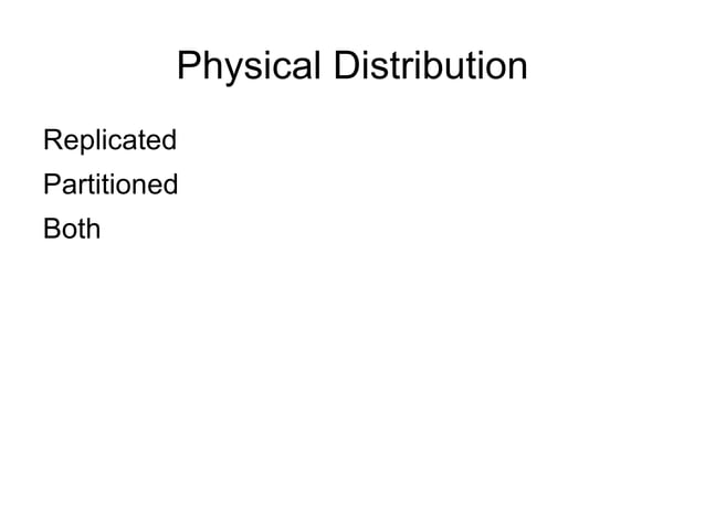 Consistency in Distributed Systems | ODP