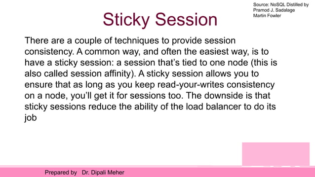 Consistency in NoSQL | PPTX