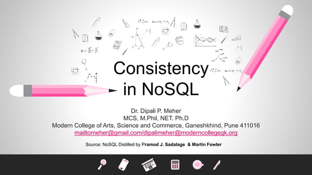 Consistency in NoSQL