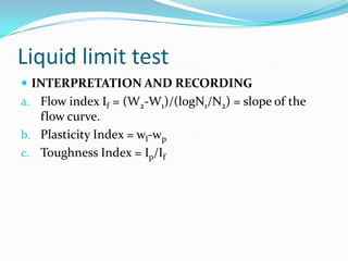Consistency limits and its determination | PPTX