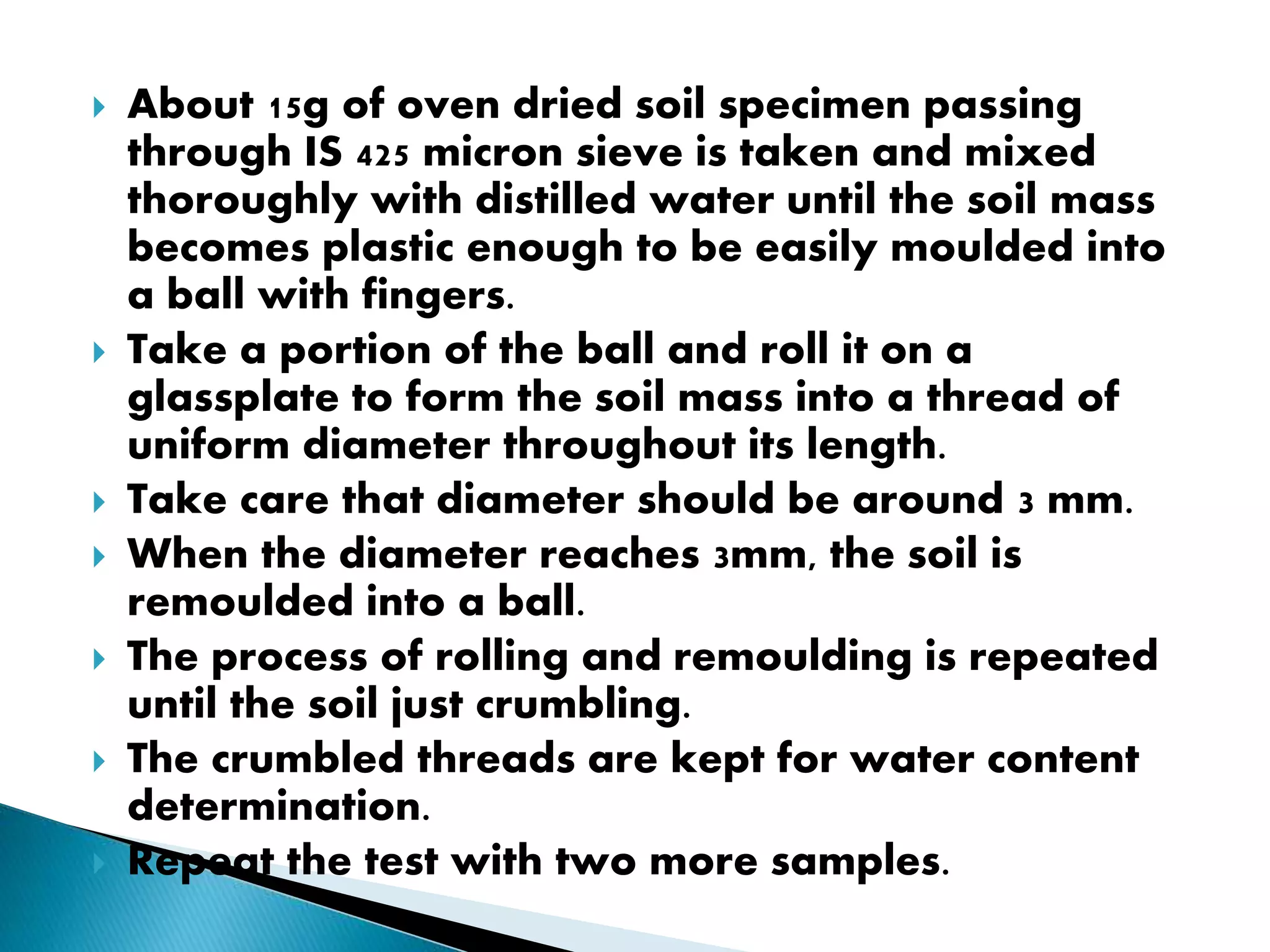 Consistency of soils | PPTX