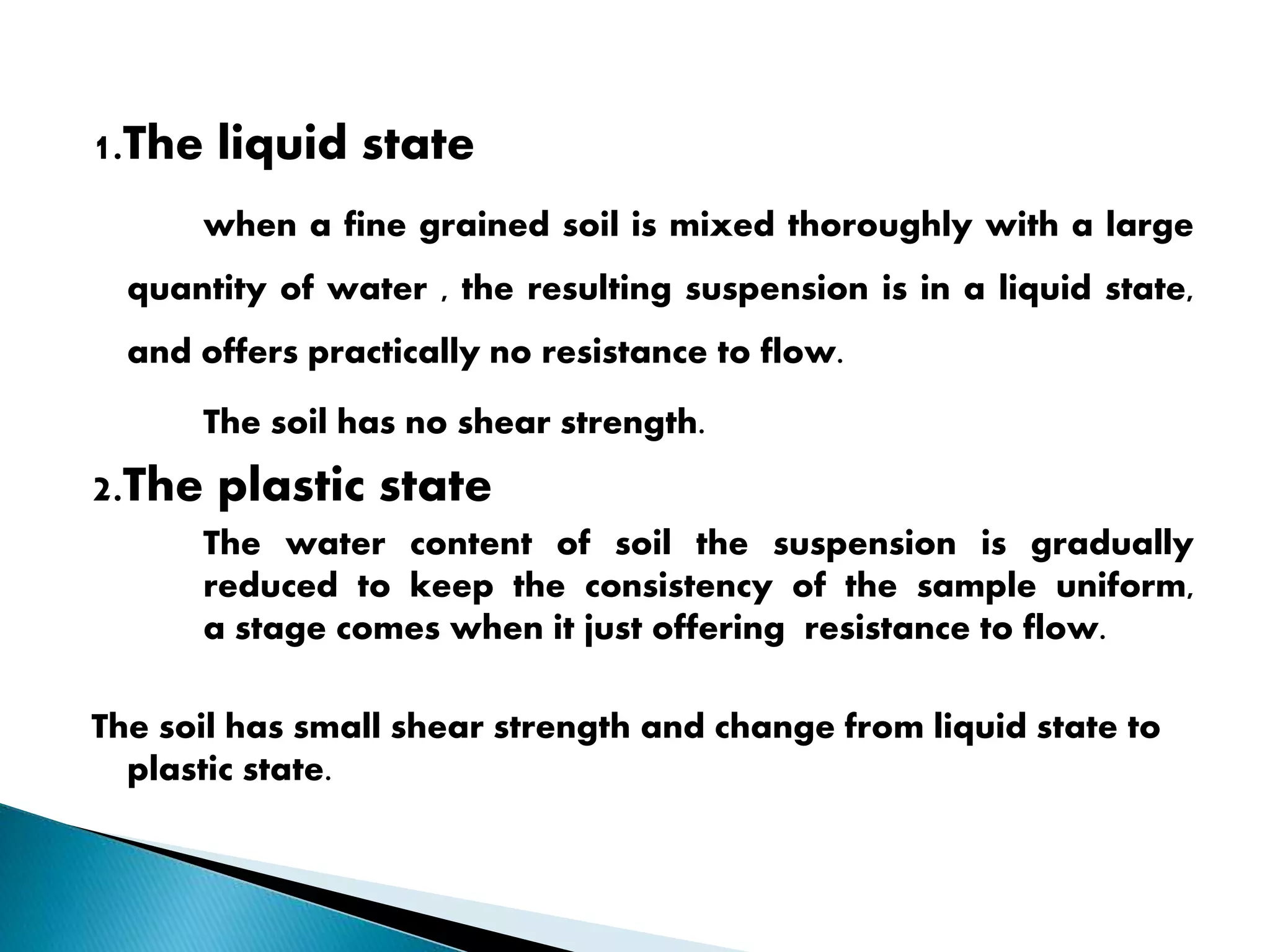 Consistency of soils | PPT