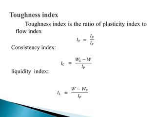 Consistency of soils | PPTX