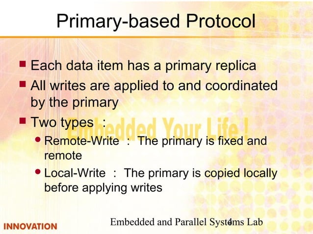 Consistency protocols | PPT