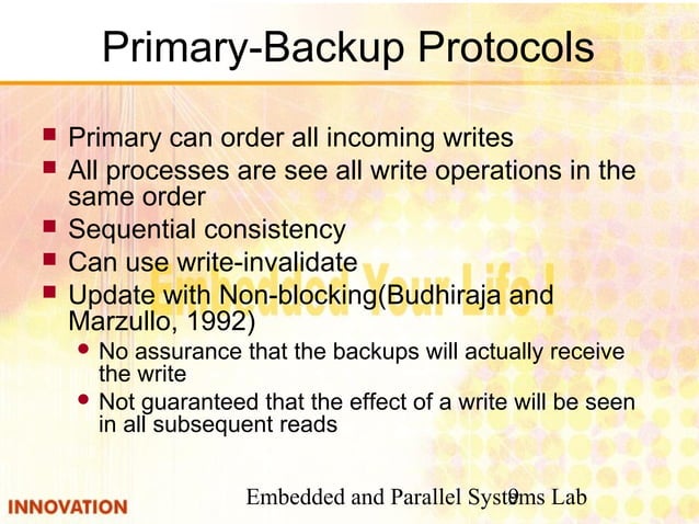 Consistency protocols | PPT