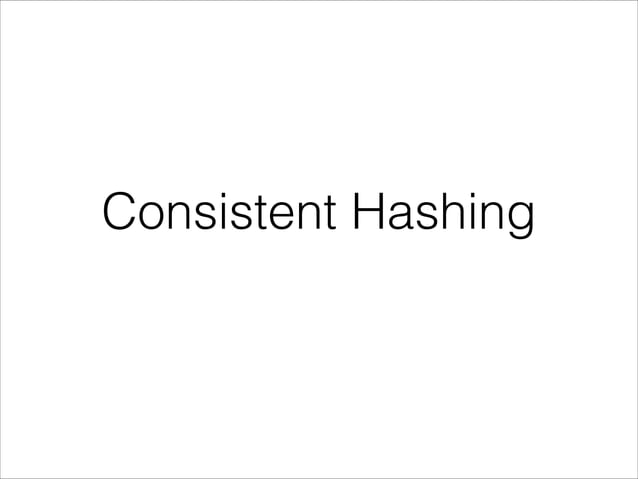 Consistent hashing | PPT