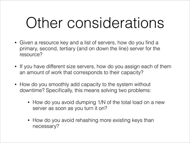 Consistent hashing | PPT | Free Download