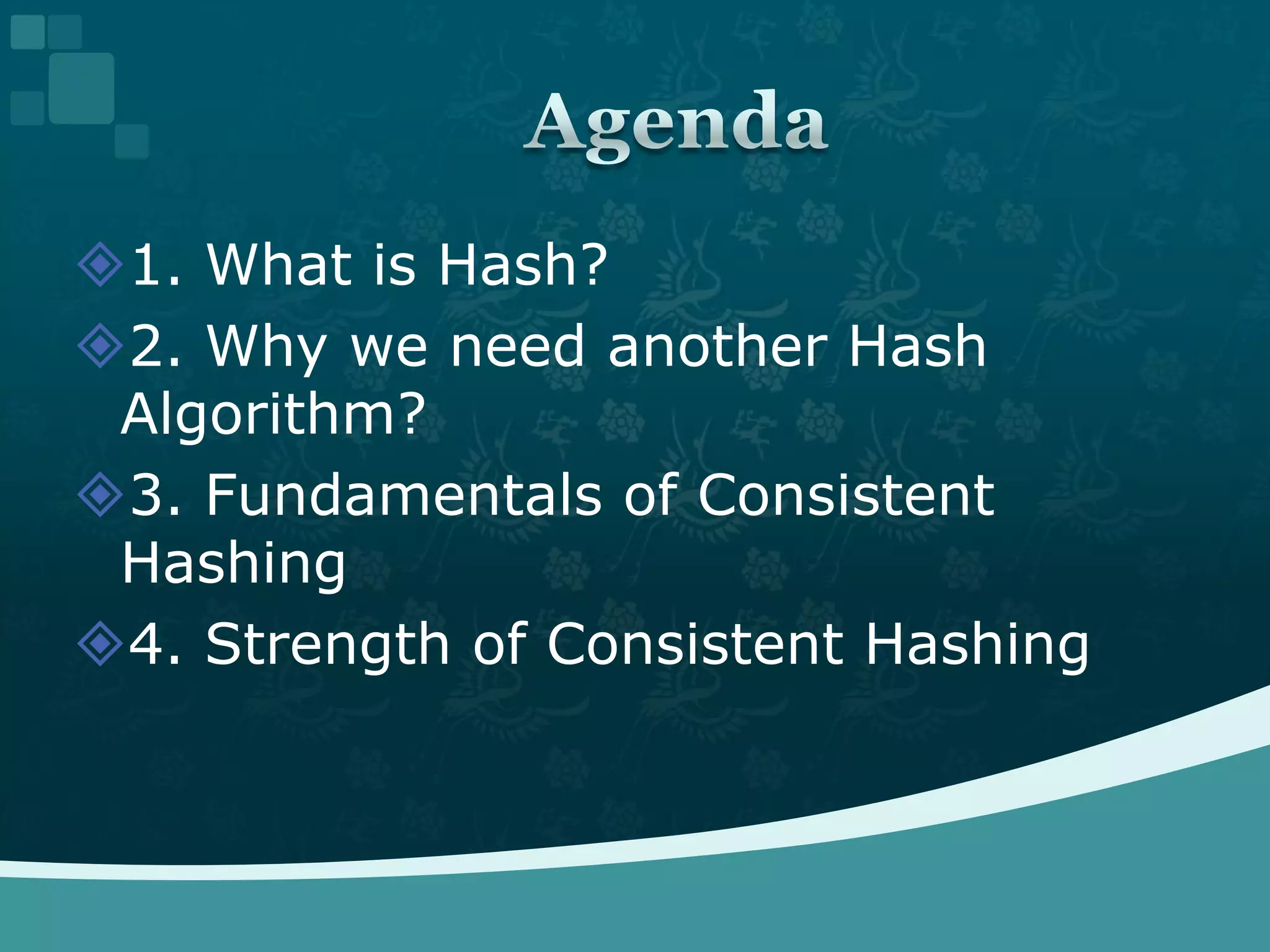 Consistent hashing | PPTX