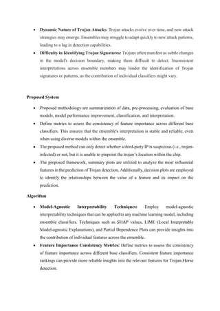 Consistent Interpretation of Ensemble Classifiers in Trojan-Horse ...