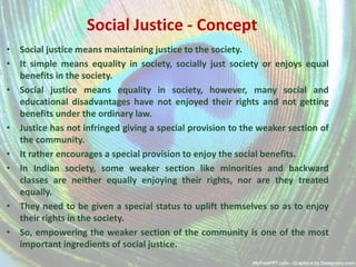 The Constitutional provision of education and social justice | PDF