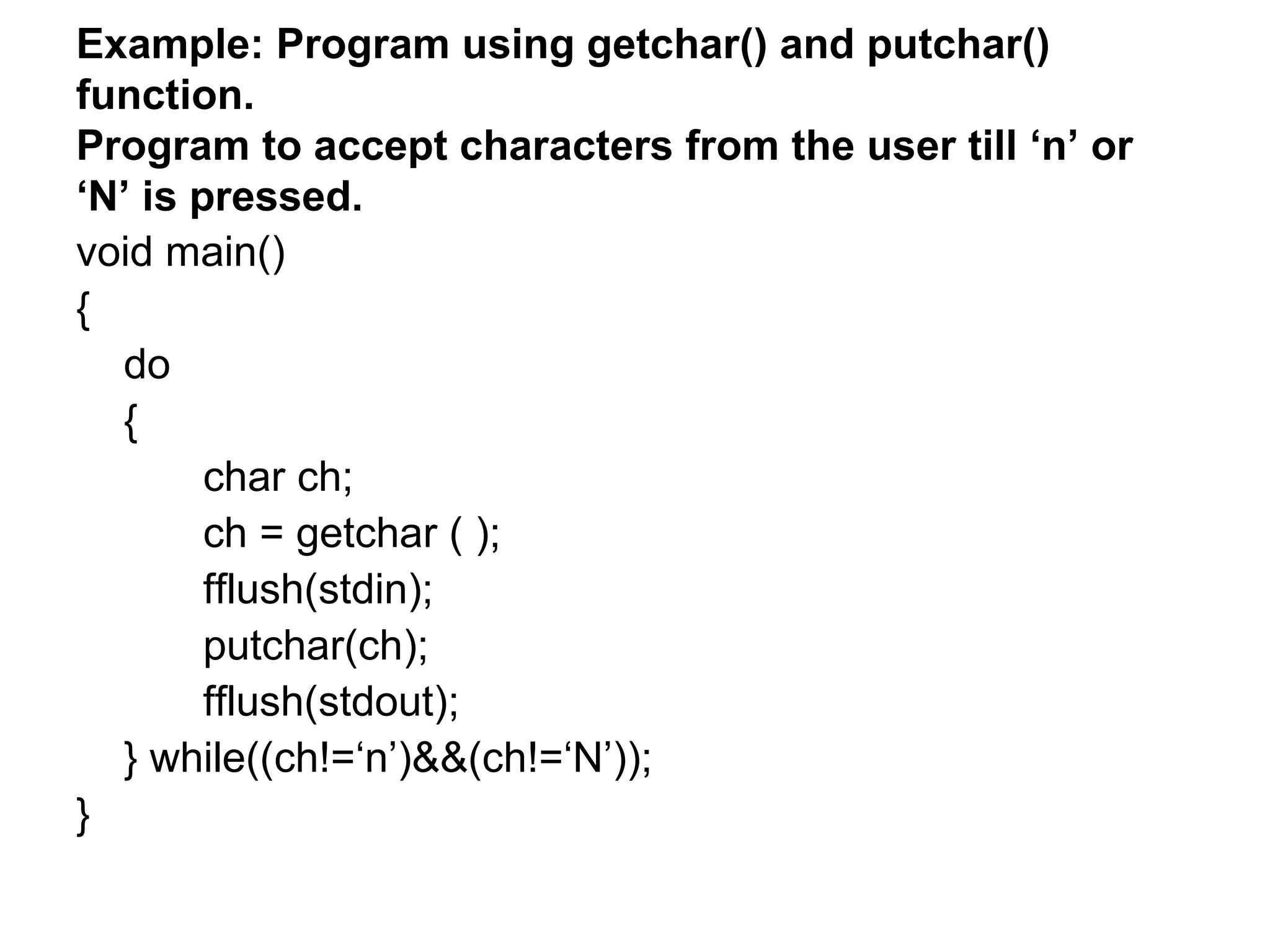 Console Io Operations | PPT | Programming Languages | Computing