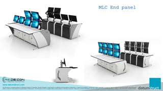 Control Room Console Desking Solutions from Datumstruct | PPTX