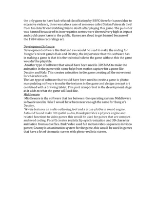 Console game industry case study 2 | DOCX | Home Entertainment Systems ...