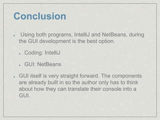 Console to GUI | PDF | Programming Languages | Computing