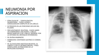 Consolidaciones Segmentarias Y Lobarespptx