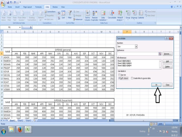 How To Consolidate Data In Excel With Dates Brobap 9010