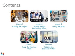 PROJECT MANAGEMENT PLAN Consolidated SYLLABUS | PPTX