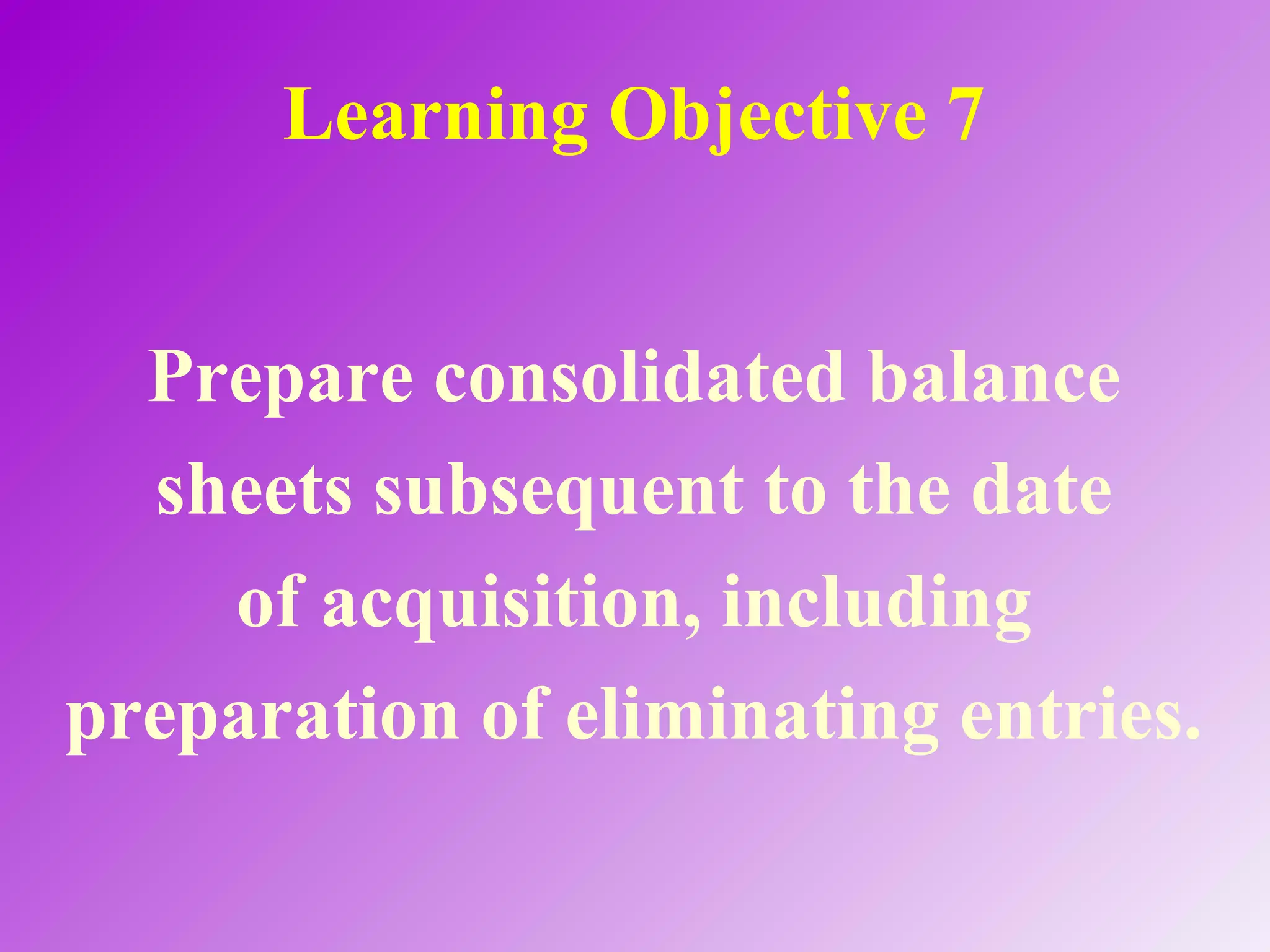 Consolidated financial statement | PPT