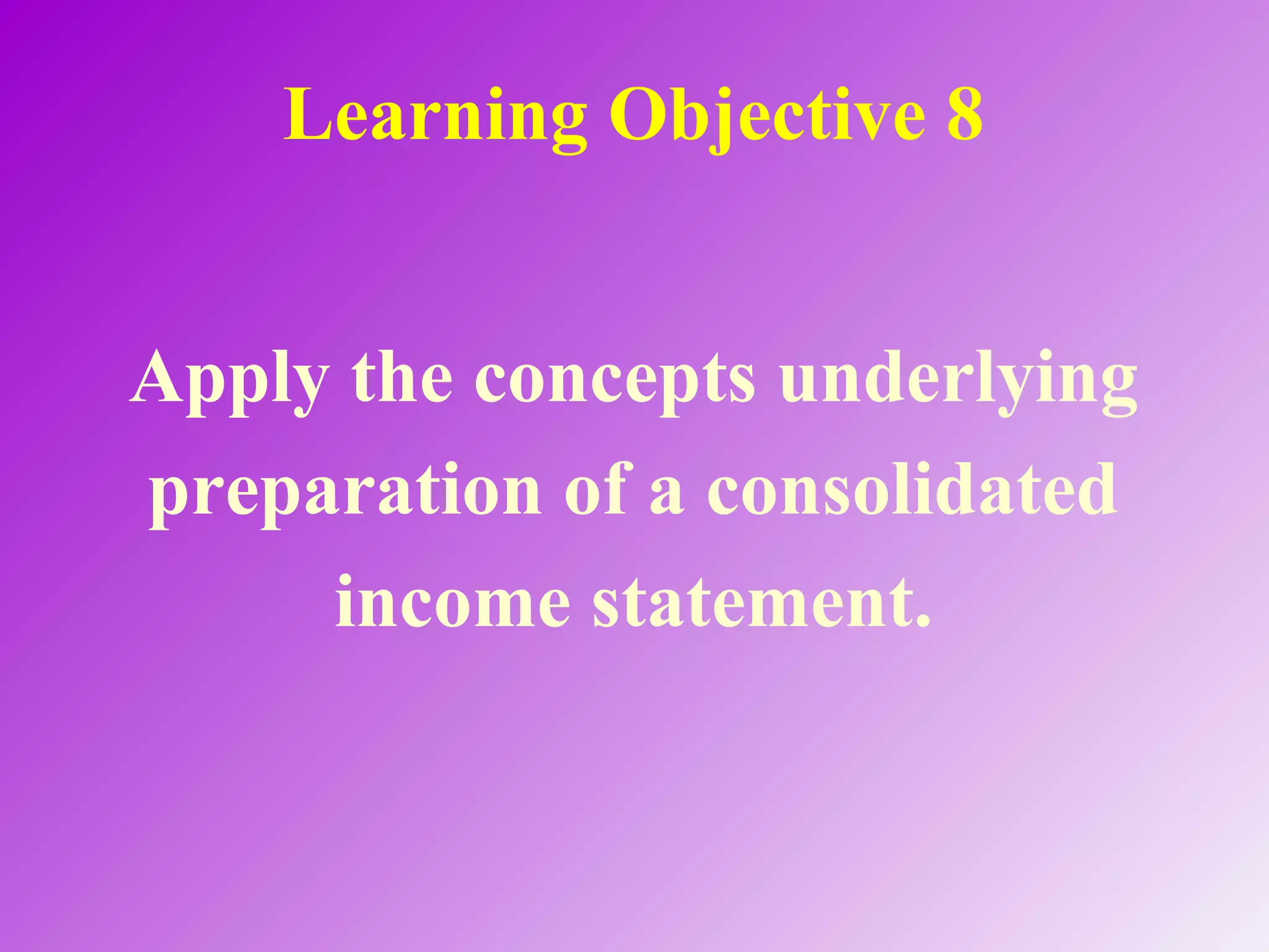 Consolidated financial statement | PPT