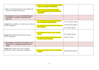 consolidated logframe analysis | DOC