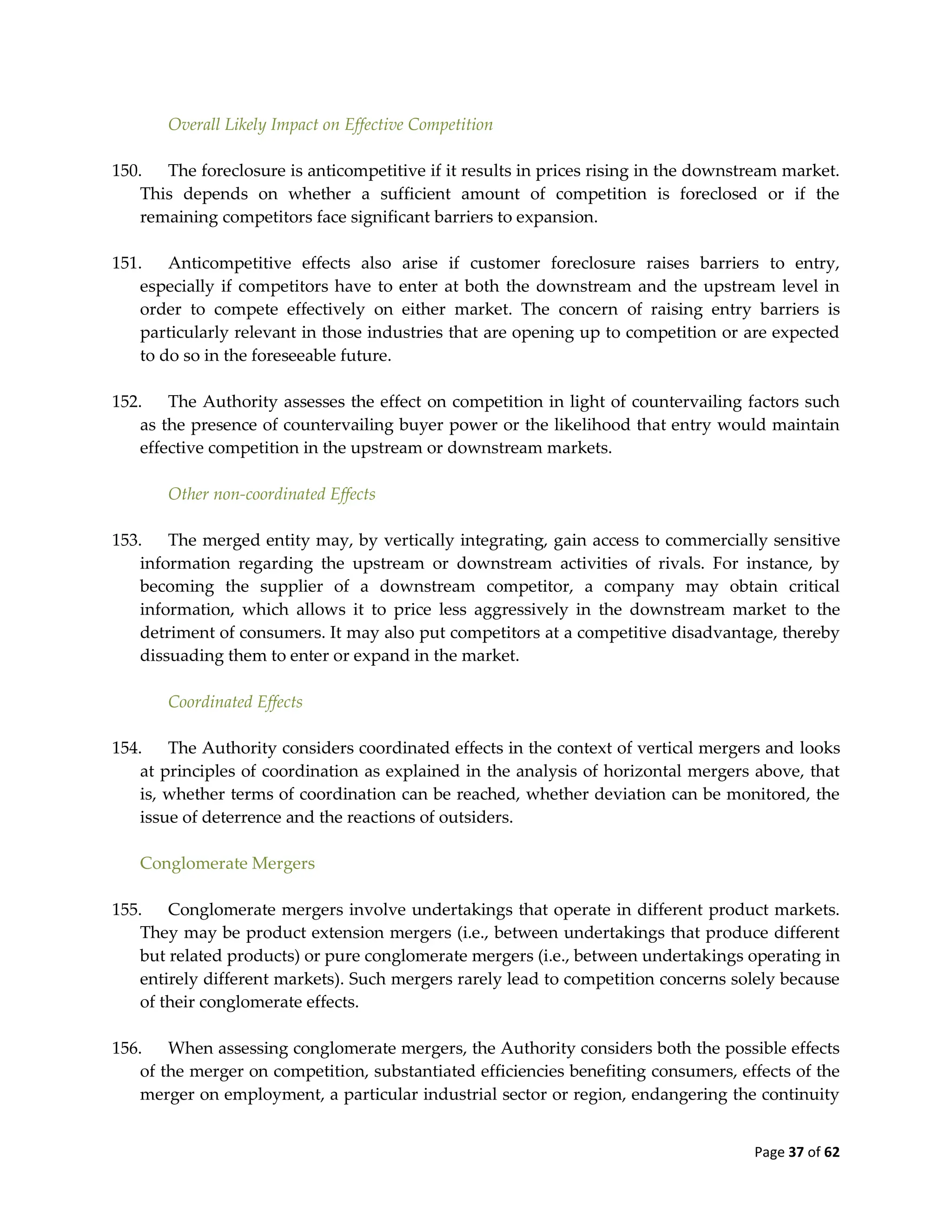 Consolidated Merger Guidelines by CAK in Kenya | PDF