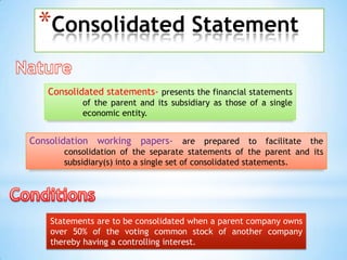 Consolidated statement of financial position | PPTX