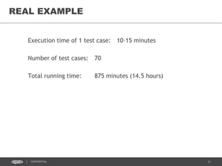 Example of TAF with batch execution of test cases | PPT