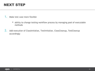 Example of TAF with batch execution of test cases | PPTX | Computer ...