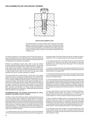 Holo-Krome catalog | PDF