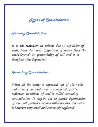 Consolidation | PDF