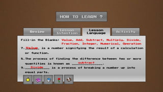 Consolidation-Camp-Math-Lesson-2.pptx | Homework and Study | Education